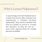 What Is Learned Helplessness, and How Do You 'Unlearn' It?