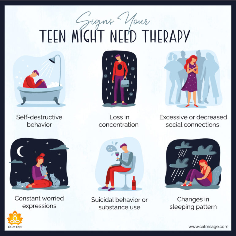 8 Signs Your Teenage Child Needs Therapy