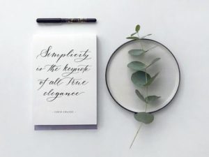 How Mindful Calligraphy Works As a Stress Reliever
