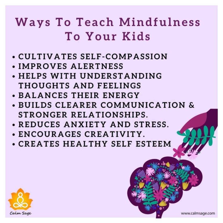 9 Ways To Teach Mindfulness To Your Kids