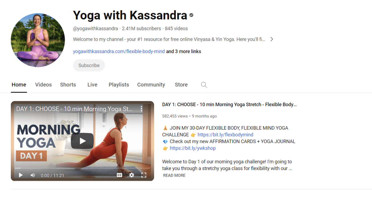 17 Best YouTube Yoga Channels To Learn Yoga for 2025