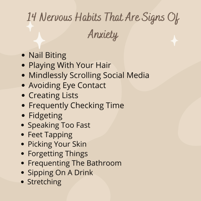 10+ Nervous Habits That Are Signs Of Anxiety (And How To Stop Them)