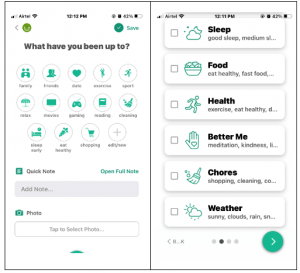 Daylio At A Glance (Daylio App Review)