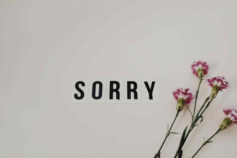 “Why Do I Over Apologize?” And How to Stop Over Apologizing
