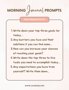20+ Morning Journal Prompts to Start Your Day With a Smile!