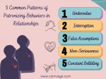 Guide-Me: How To Recognize Patronizing Behavior In Relationships?