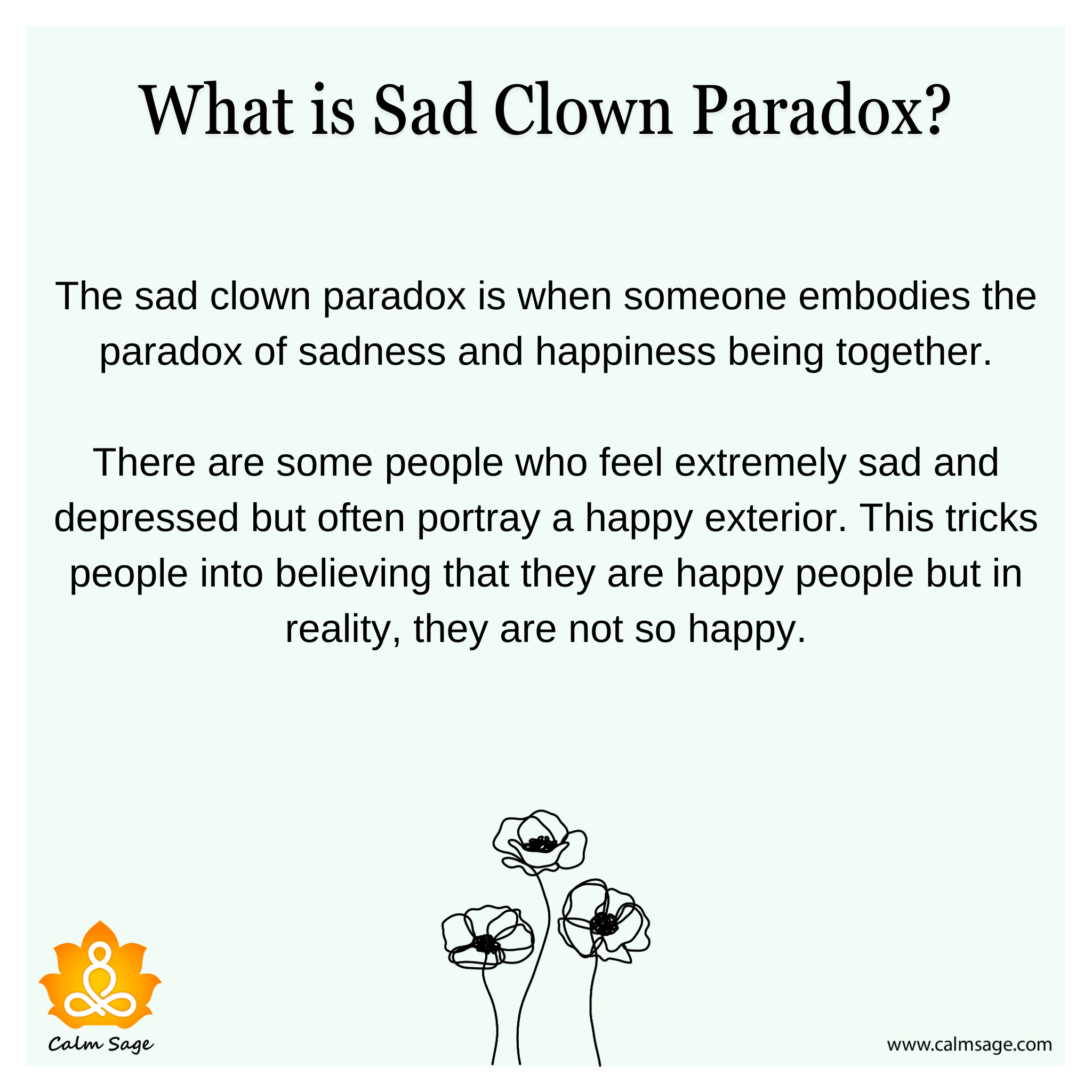 Understanding The Sad Clown Paradox