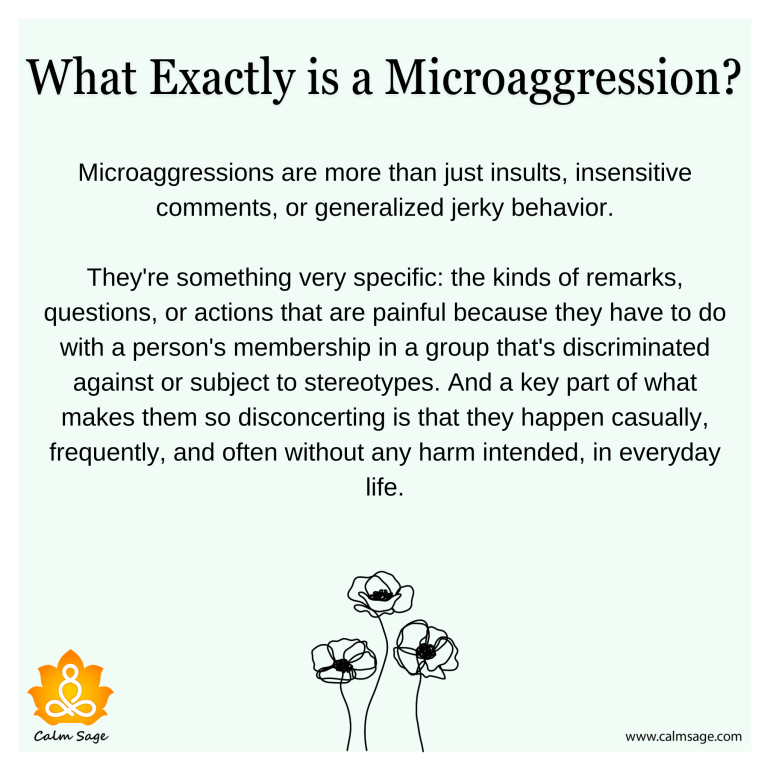 How to Confront And Respond to Microaggressions