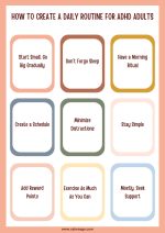 10 Powerful Tips to Create a Daily Routine For ADHD Adults