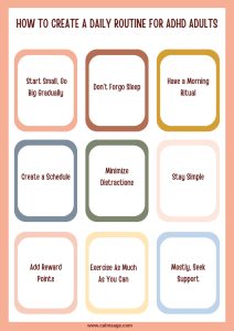 10 Powerful Tips to Create a Daily Routine For ADHD Adults