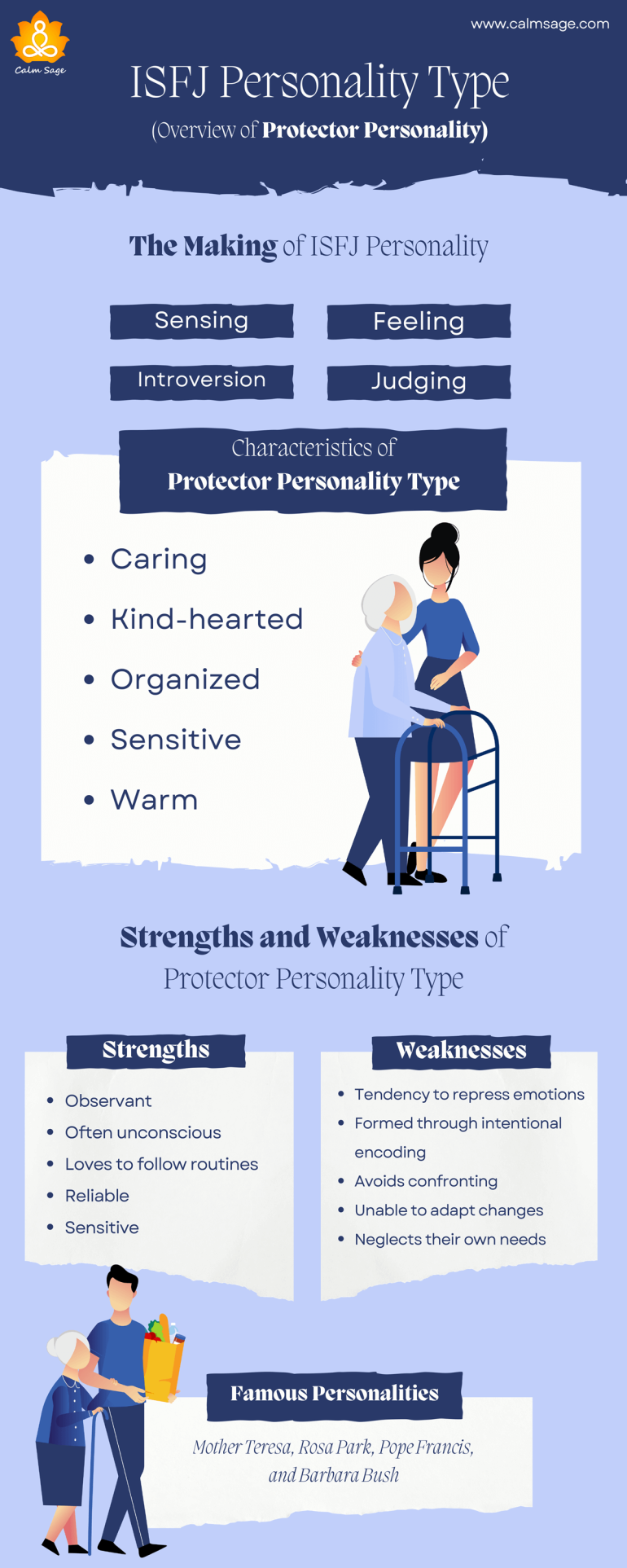 Exploring Protector Personality Type: Introverted, Sensing, Feeling, And Judging (ISFJ)